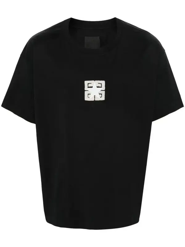 Givenchy 4g-motif Cotton T-shirt
