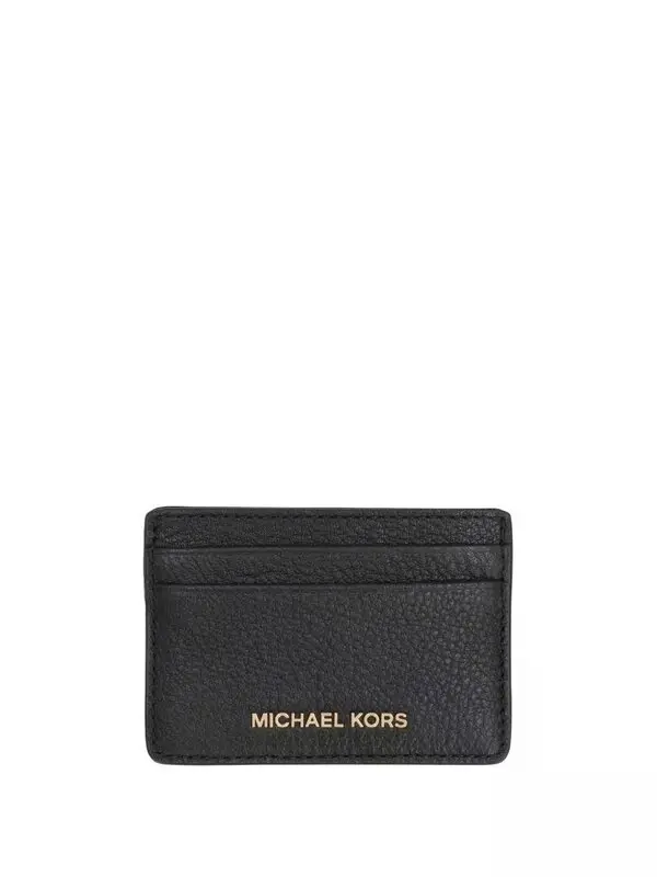 Michael Kors Leather Cardholder - Black