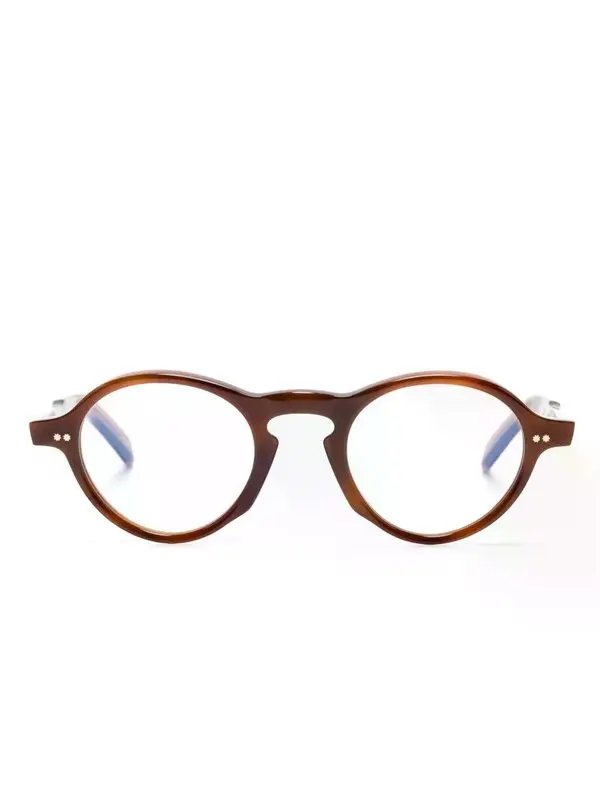 CUTLER & GROSS Round-frame Glasses - Brown
