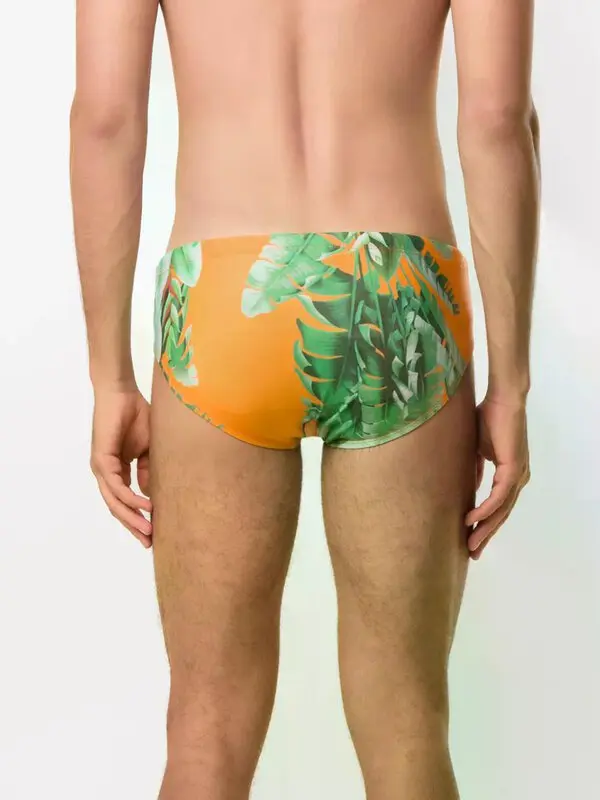 AMIR SLAMA Printed Swim Trunks