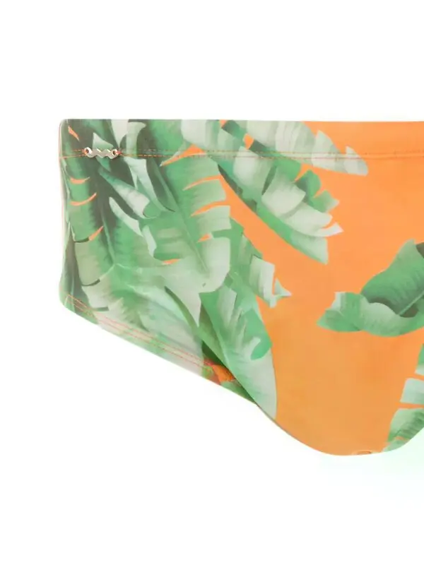 AMIR SLAMA Printed Swim Trunks
