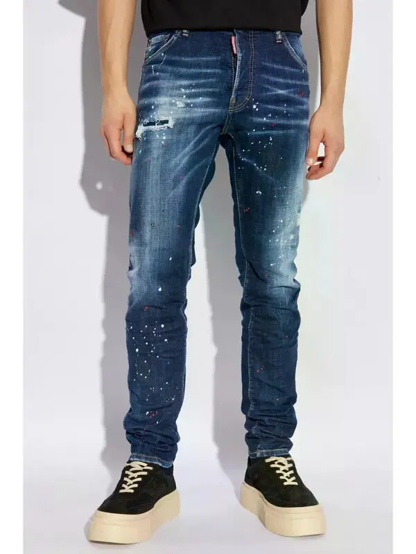Dsquared2 Paint-splatter Jeans