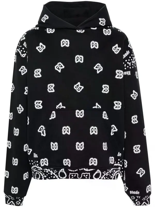 Rhude Bandana-print Hoodie