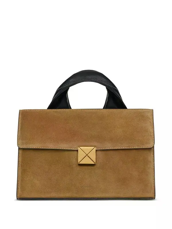 Nanushka Logo-print Tote Bag - Brown