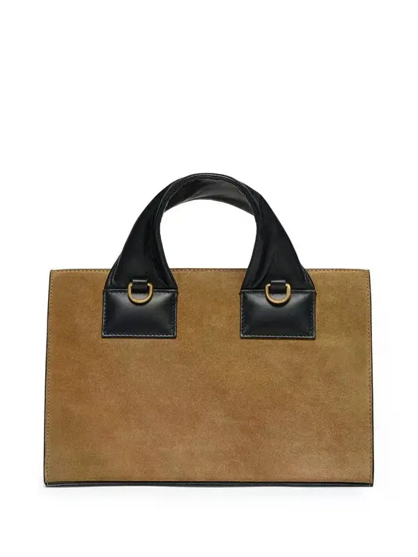 Nanushka Logo-print Tote Bag - Brown
