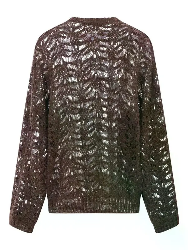Brunello Cucinelli Sequin-embellished Sweater - Brown