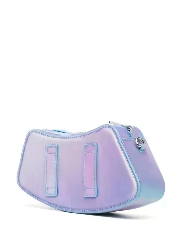 Gcds Holographic Shoulder Bag - Blue