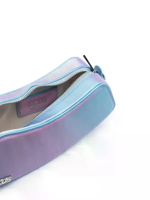 Gcds Holographic Shoulder Bag - Blue