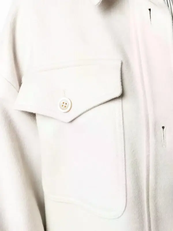 Brunello Cucinelli Belted Denim Coat