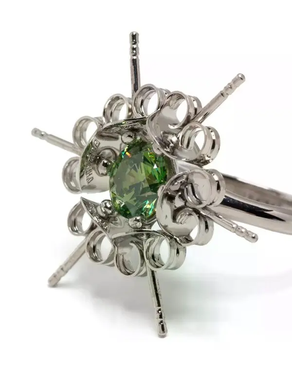 D'HEYGERE Solitaire Pompadour Ring