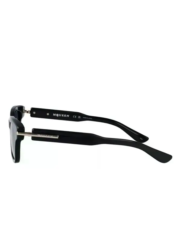 Alexander McQueen Square Frame Sunglasses - Black