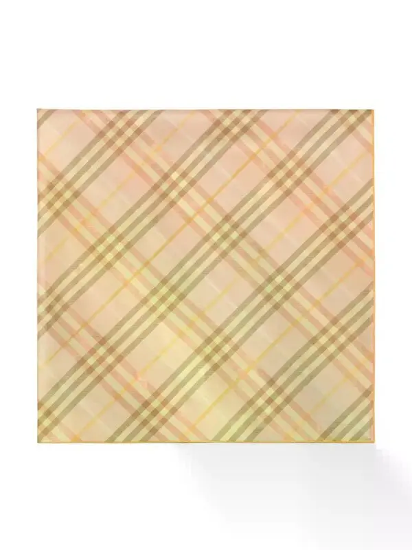 Burberry Check Silk Scarf