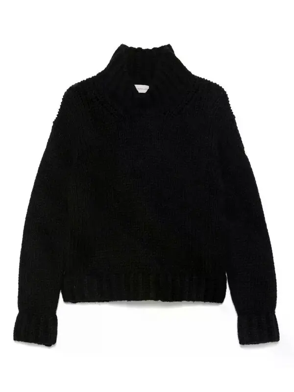 Moncler Chunky Knit Roll Neck Sweater