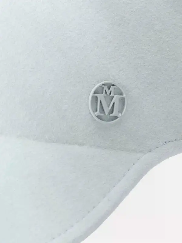 MAISON MICHEL Tiger Appliqué Logo Baseball Cap
