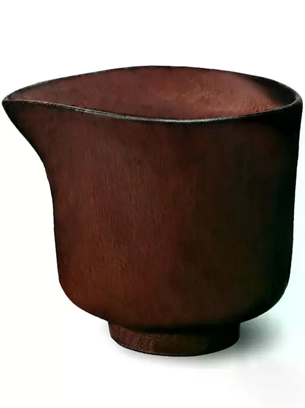 L'Objet Terra Porcelain Sauce Server - Red