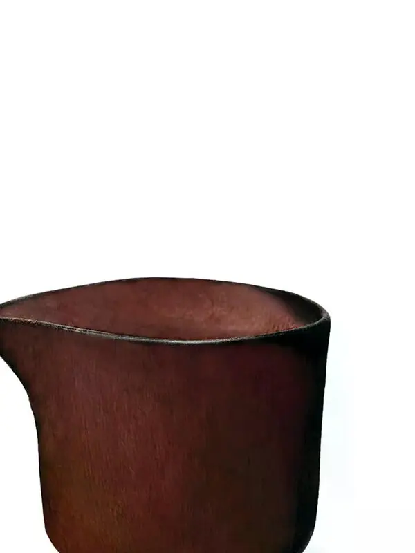 L'Objet Terra Porcelain Sauce Server - Red
