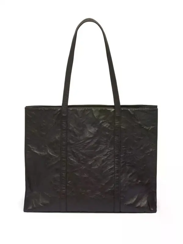 Prada Large Leather Tote Bag