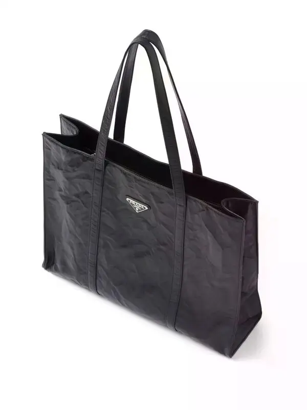 Prada Large Leather Tote Bag
