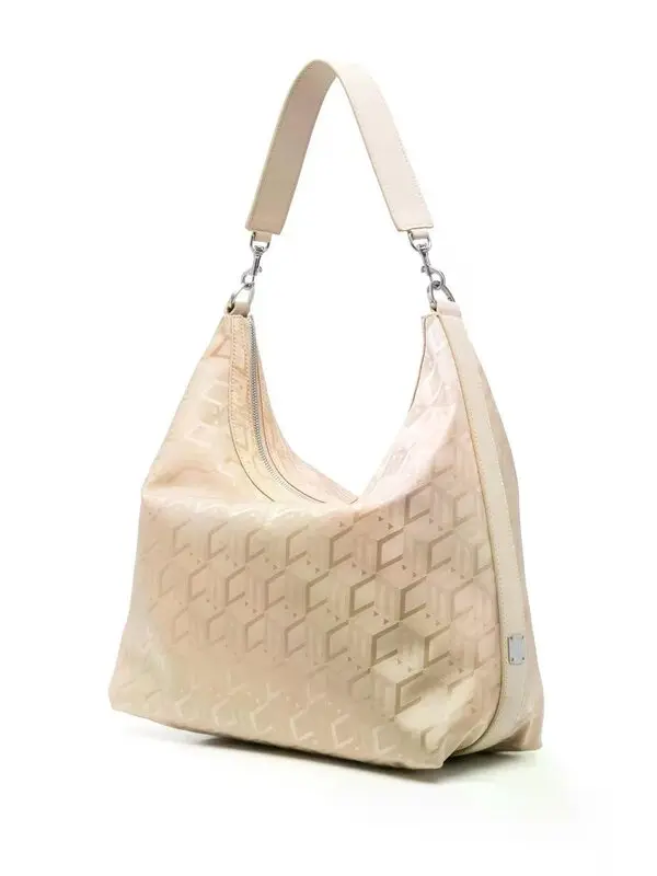 Mcm Aren Monogram Jacquard Tote