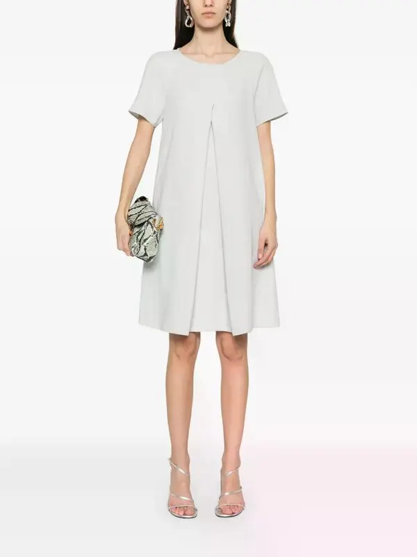Emporio Armani Crew-neck Mini Dress
