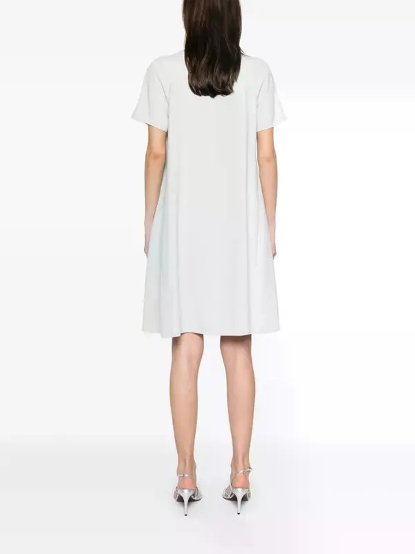 Emporio Armani Crew-neck Mini Dress
