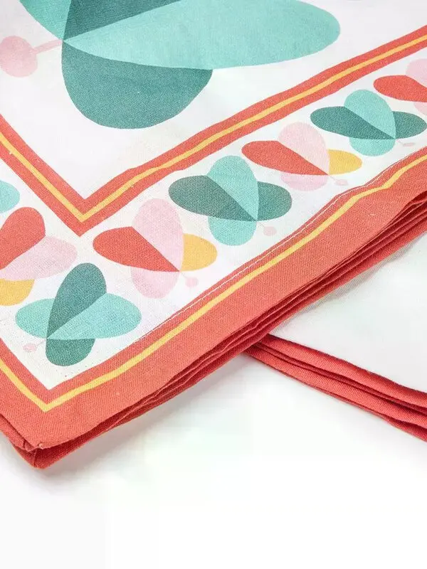 La DoubleJ Large Graphic-print Tablecloth