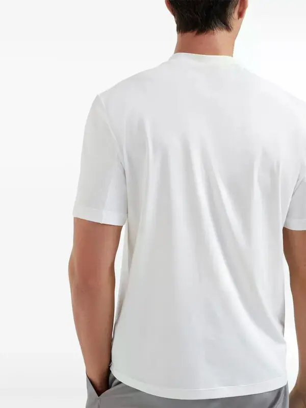Brunello Cucinelli Logo Patch T-shirt