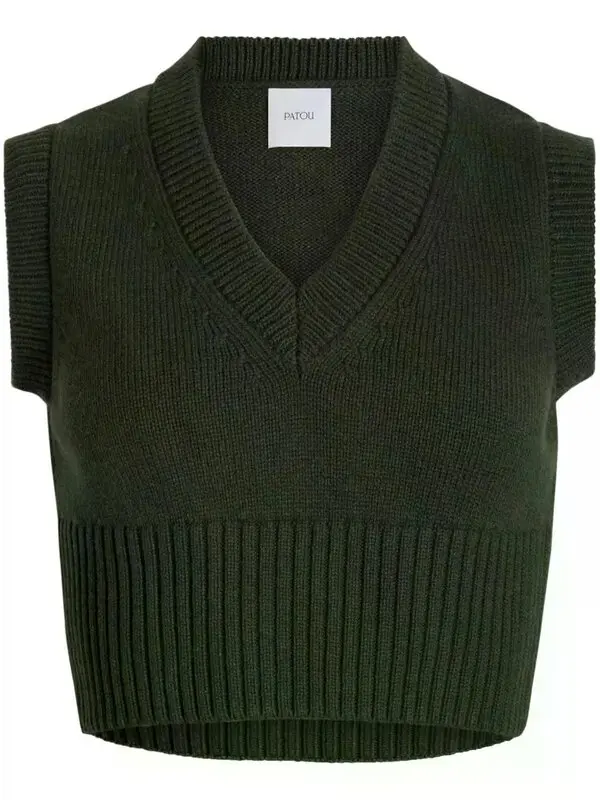 PATOU Cropped Vest