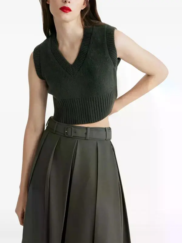 PATOU Cropped Vest