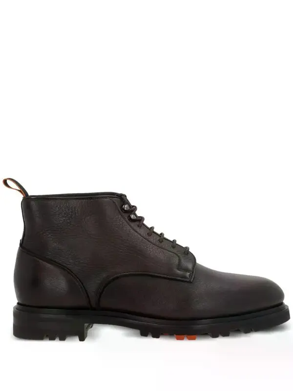 Santoni Logan Ankle Boots - Brown
