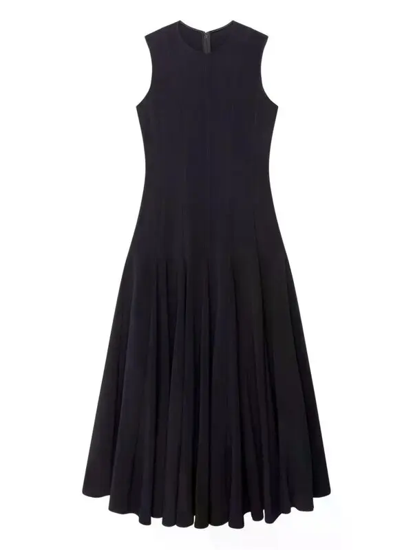 Another Tomorrow Paneled Flared Dress