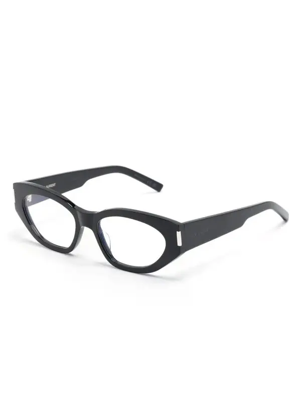 Saint Laurent Polished Cat-eye Glasses