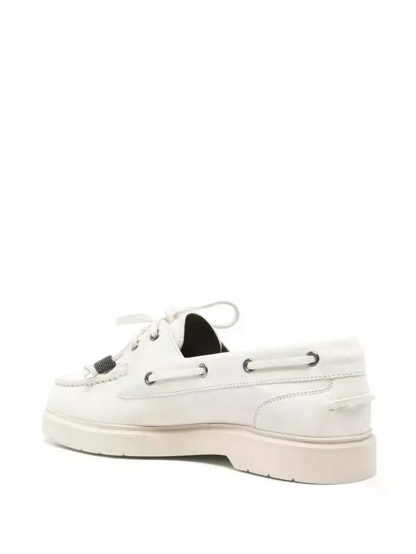 Brunello Cucinelli Suede Boat Shoes