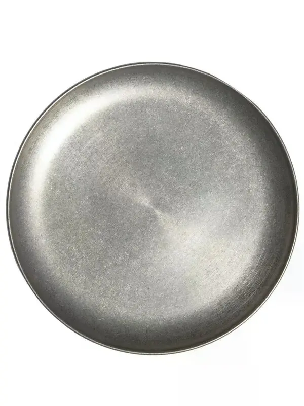 BITOSSI HOME Intreccio Circular-design Plate - Silver