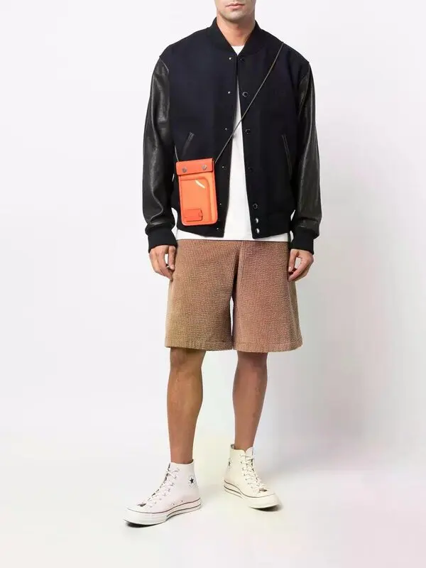 GOLDEN GOOSE Panelled Varsity Bomber Jacket