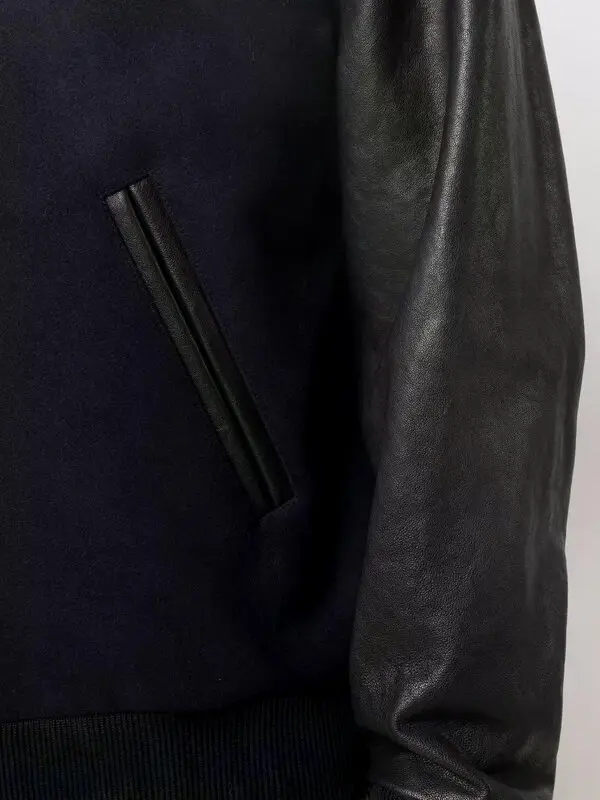 GOLDEN GOOSE Panelled Varsity Bomber Jacket