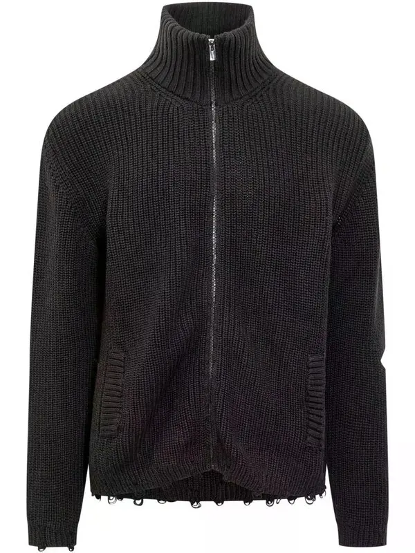 A PAPER KID Knitted Cardigan