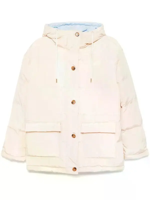 TOUT A COUP Hooded Down Jacket