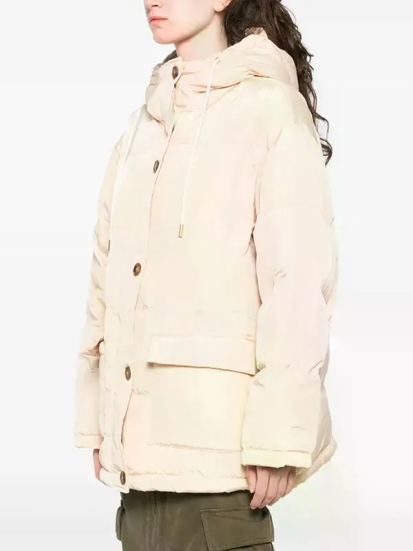TOUT A COUP Hooded Down Jacket