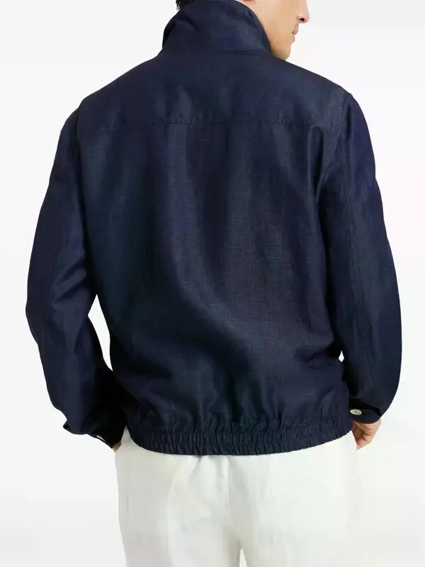 Brunello Cucinelli Spread-collar Bomber Jacket