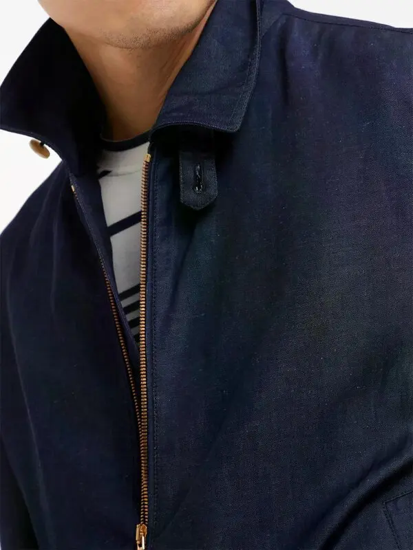 Brunello Cucinelli Spread-collar Bomber Jacket