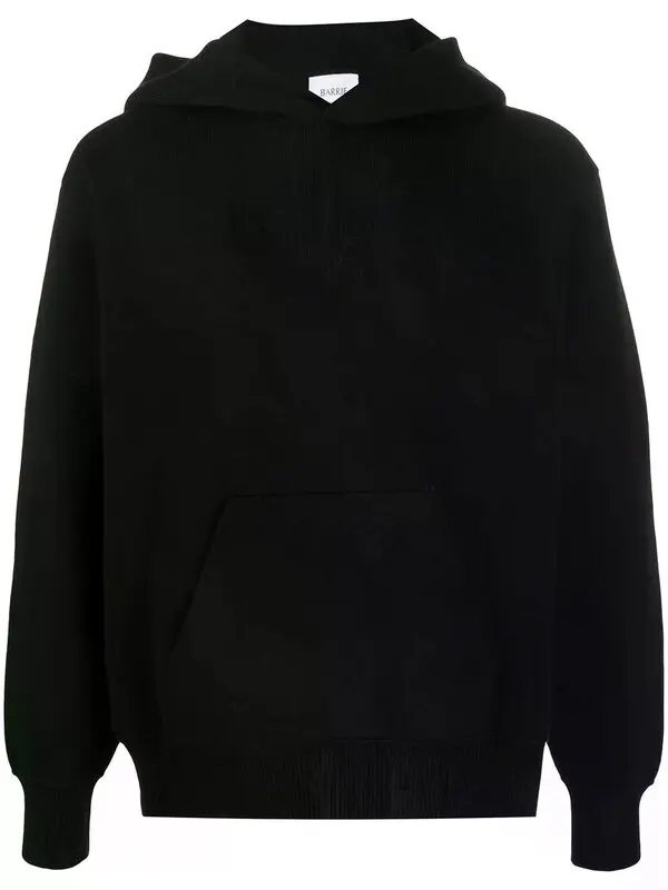 BARRIE Ideal Rib-trimmed Oversized Hoodie