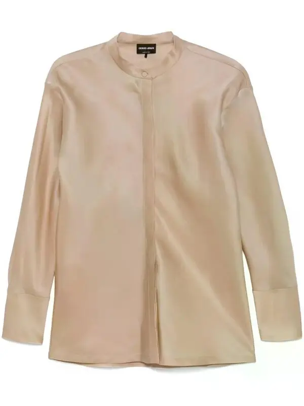 Giorgio Armani Silk Taffeta Shirt