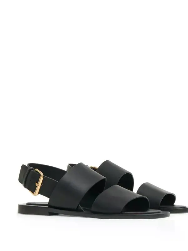 MANSUR GAVRIEL Double-strap Sandals - Black
