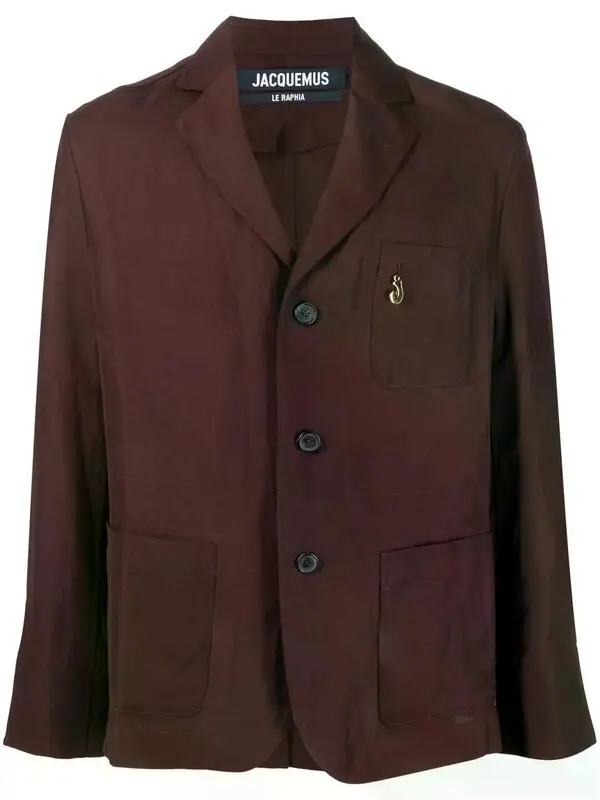Jacquemus Notched Lapels Single-breasted Jacket