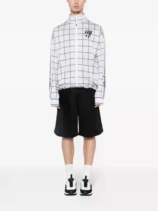 HAIDER ACKERMANN Logo-print Checked Jacket