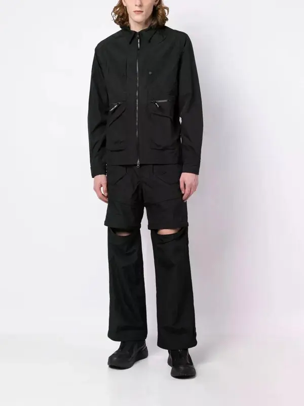 SPOONYARD Straight-leg Detachable Trousers - Black