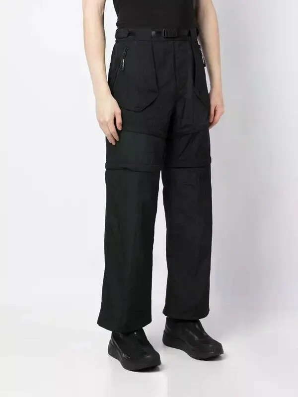 SPOONYARD Straight-leg Detachable Trousers - Black