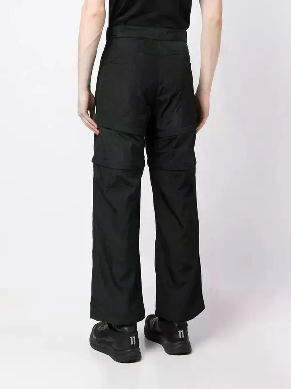 SPOONYARD Straight-leg Detachable Trousers - Black