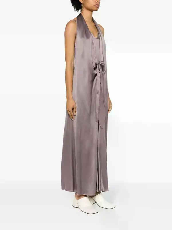 ALYSI Satin Maxi Dress